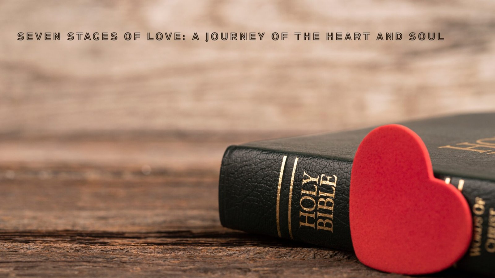 Seven Stages of Love: A Spiritual and Emotional Journey