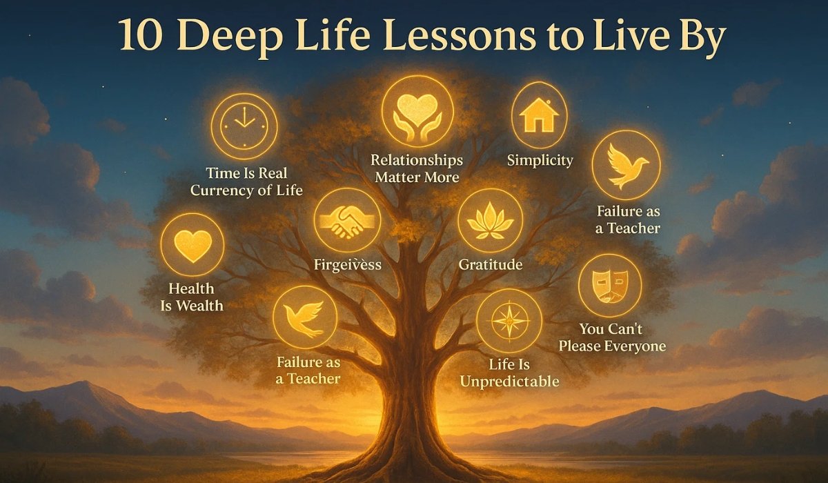 Deep Life Lessons We Realize Too Late — Learn Them Now