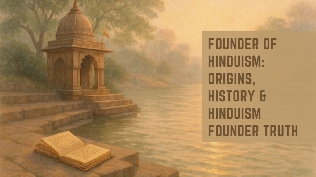 Founder of Hinduism: Origins, History & Hinduism Founder