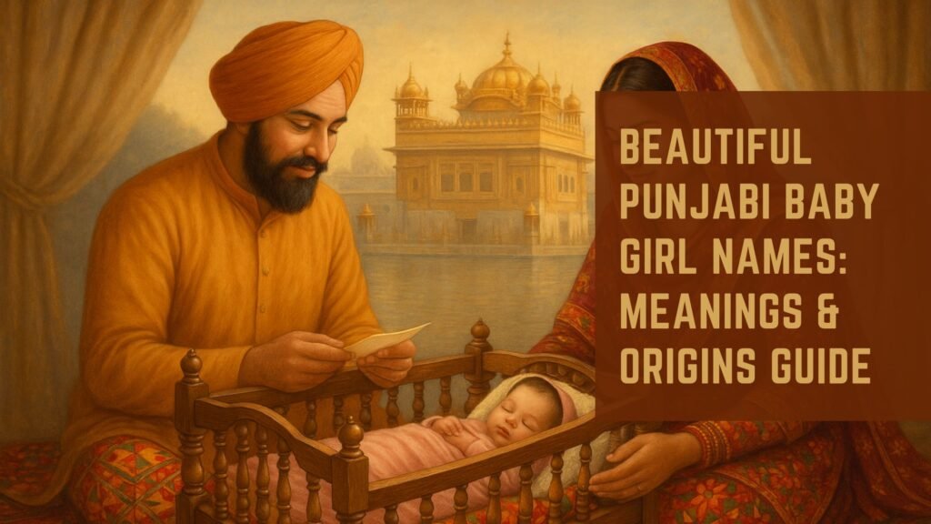 Beautiful Punjabi Baby Girl Names: Meanings & Origins Guide