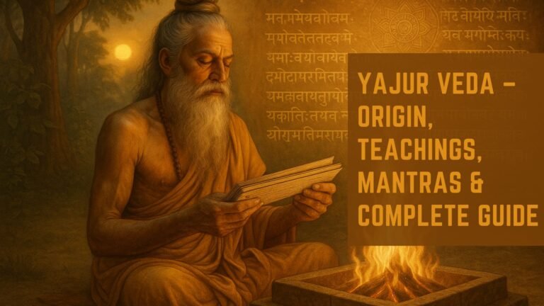 Yajur Veda – Origin, Teachings, Mantras & Complete Guide