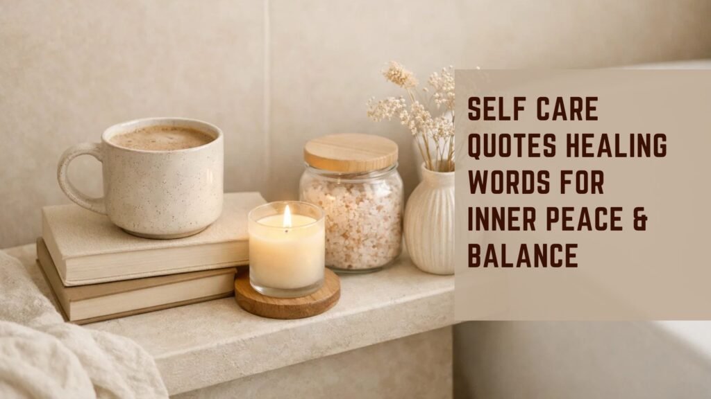 Self Care Quotes Healing Words for Inner Peace & Balance