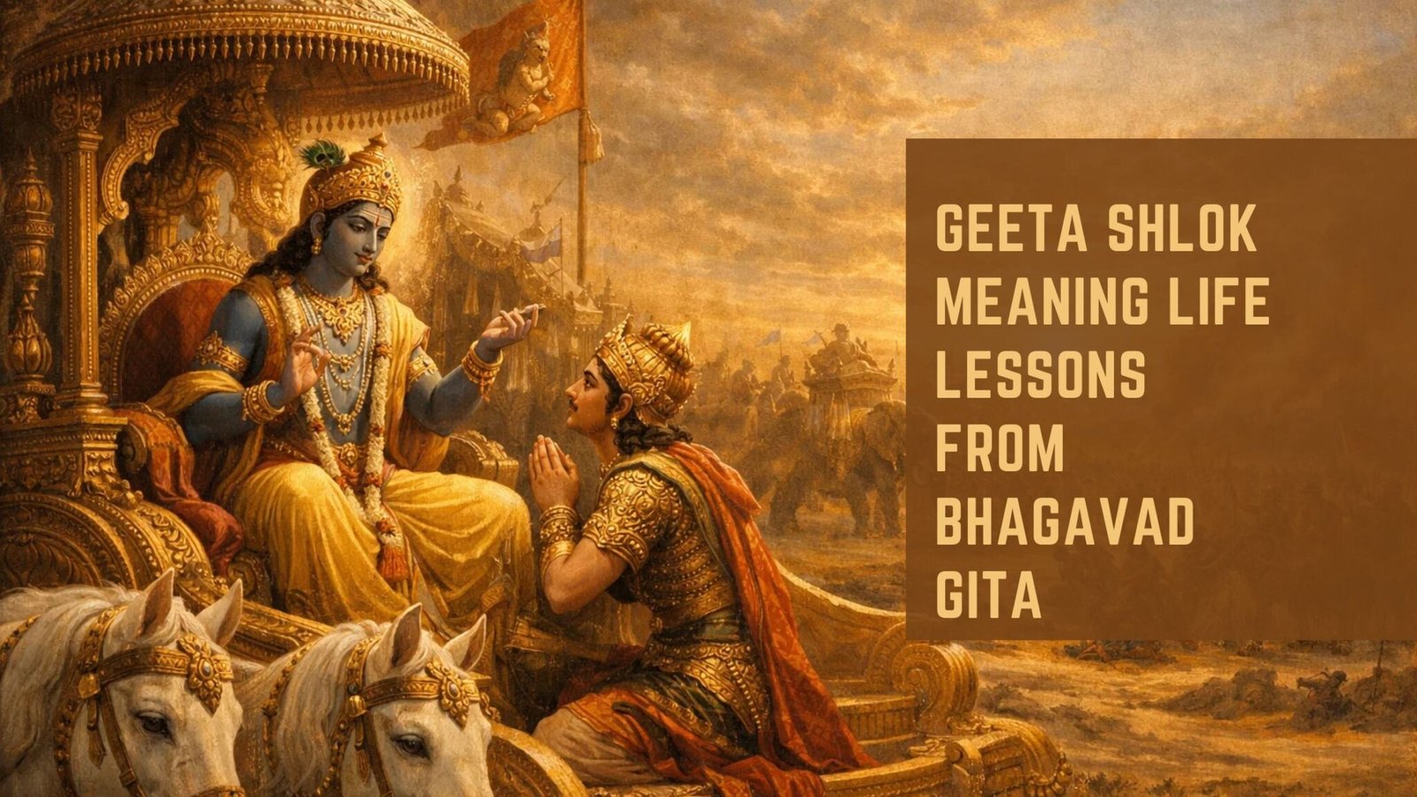 Geeta Shlok Meaning Life Lessons from Bhagavad Gita